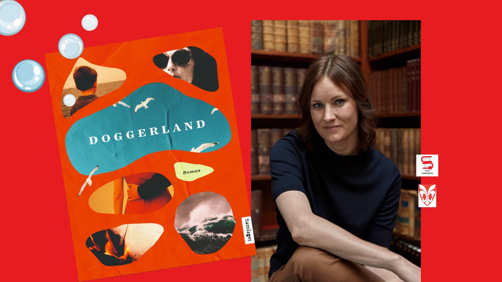 Agnes Ravatn presenterer si nye bok “Doggerland” | Sveio folkebibliotek